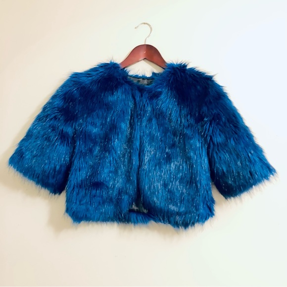 Fabulous Furs | Jackets & Coats | Glam Faux Fur Cropped Coat | Poshmark